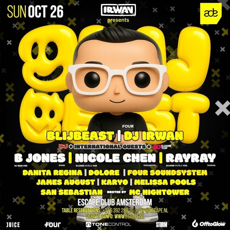 ADE DJ IRWAN PRESENTS BLIJBEAST | Club